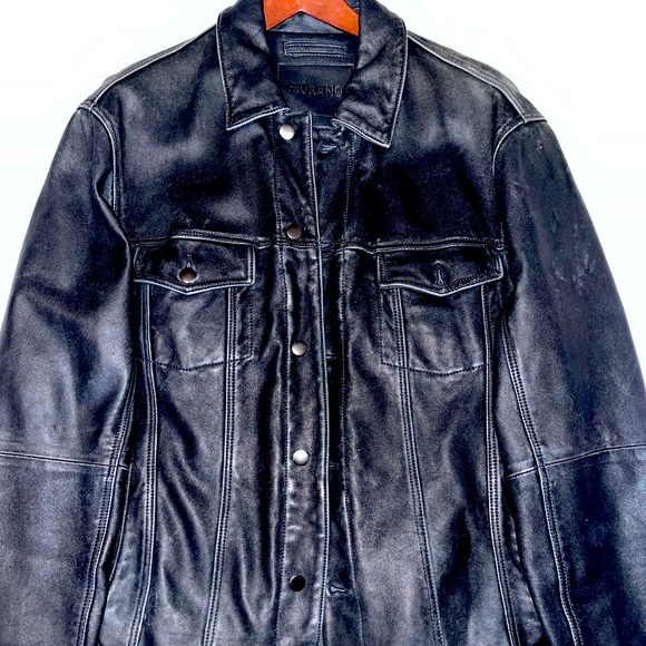 Murano | Jackets & Coats | Murano Black Leather Jacket | Poshmark